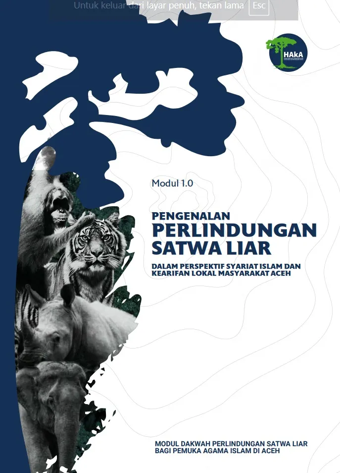 Introduction to Wildlife Protection Module from the Perspective of Islamic Law and Local Wisdom ...